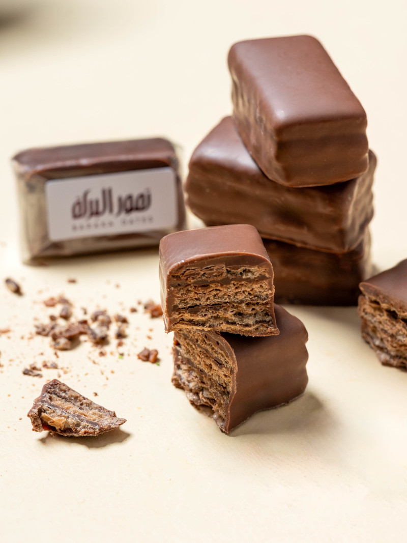 Chocolate – Triple Wafer - Baraka Dates